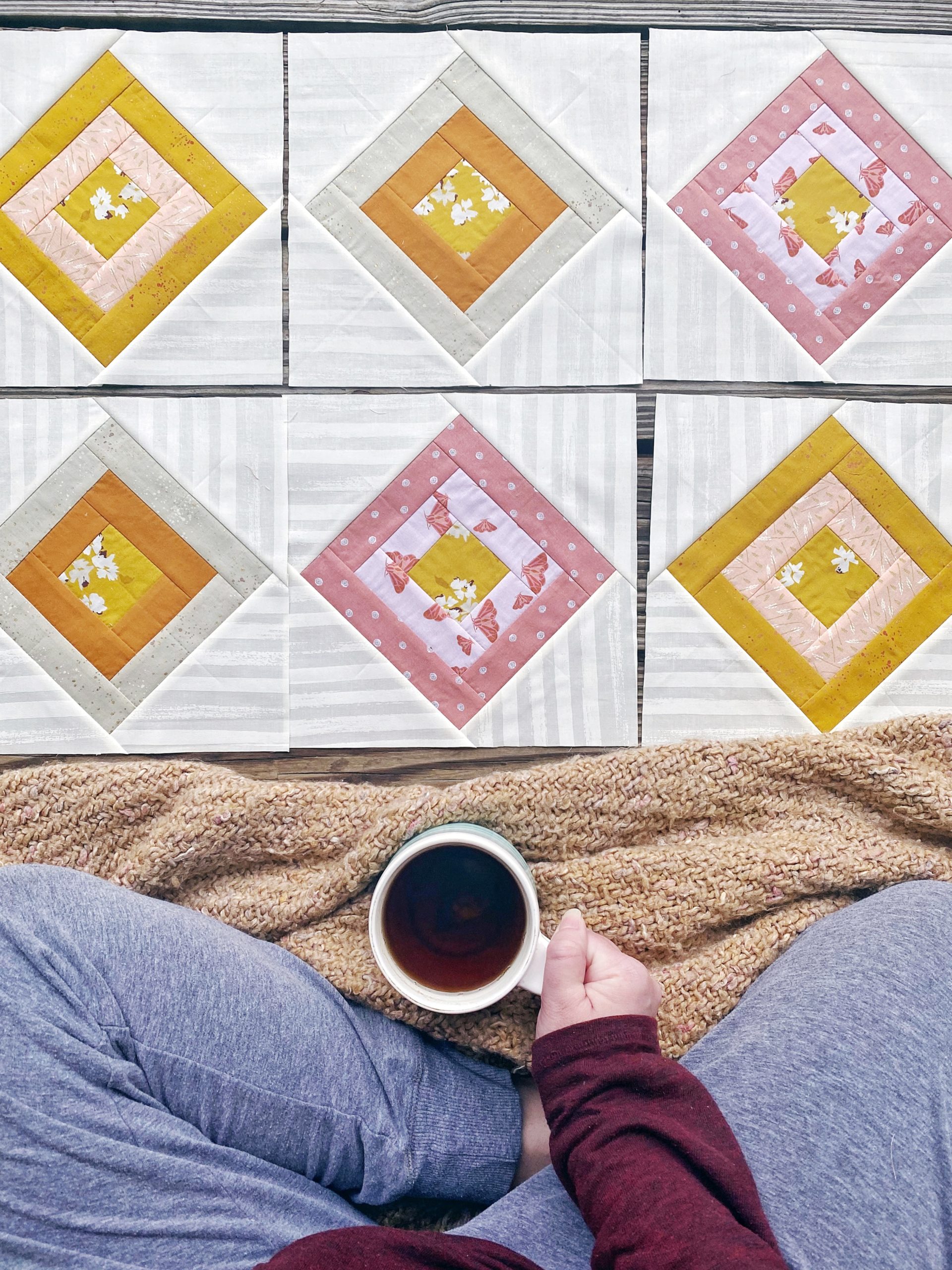 Anthologie Quilt Pattern: A Bohemian Sampler with a Twist