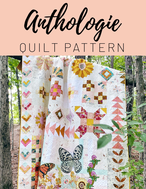 Anthologie Quilt Pattern: A Bohemian Sampler with a Twist