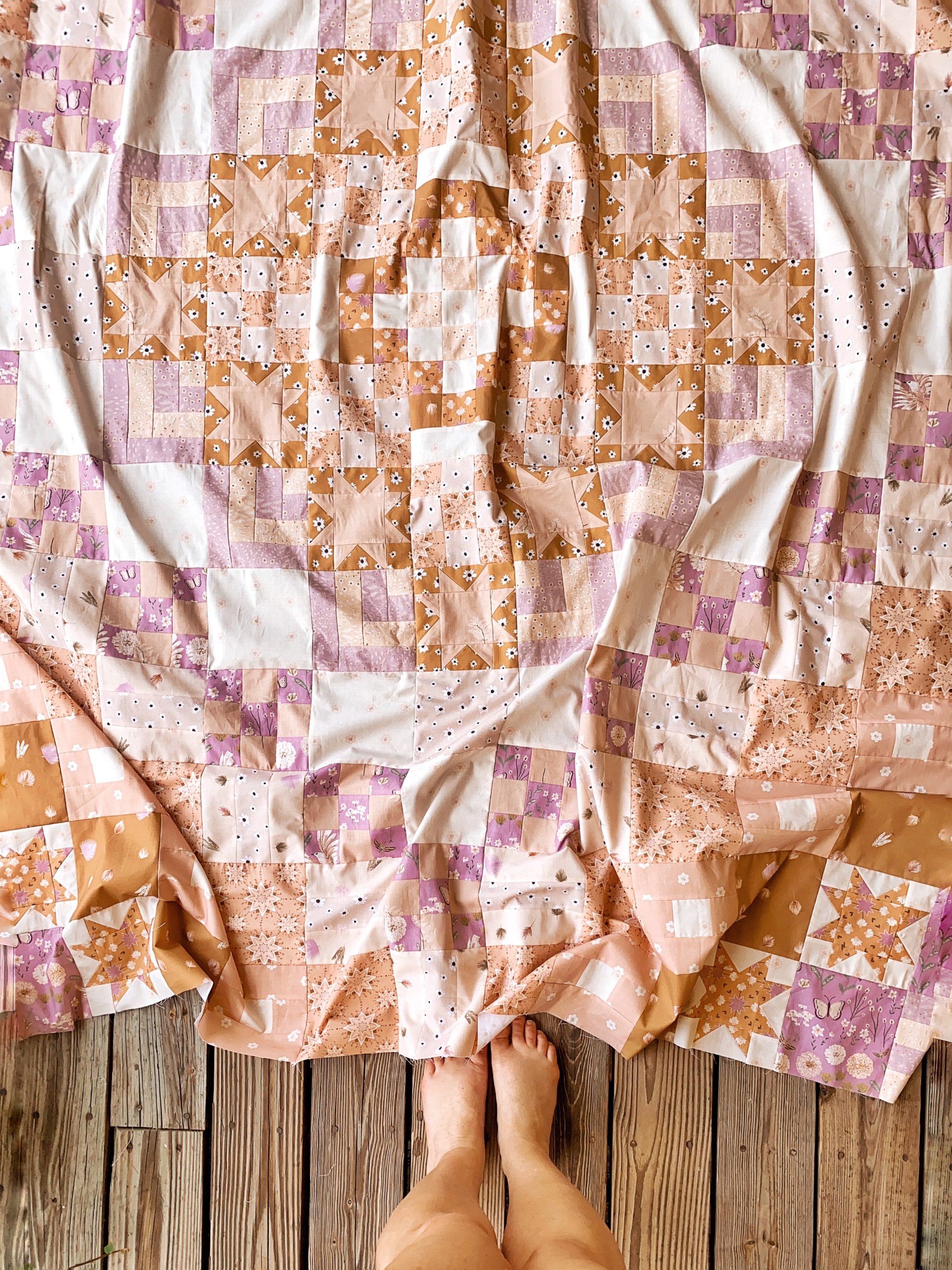 Inner Beauty Quilt - Wholehearted - In Progress - Southern Charm Quilts