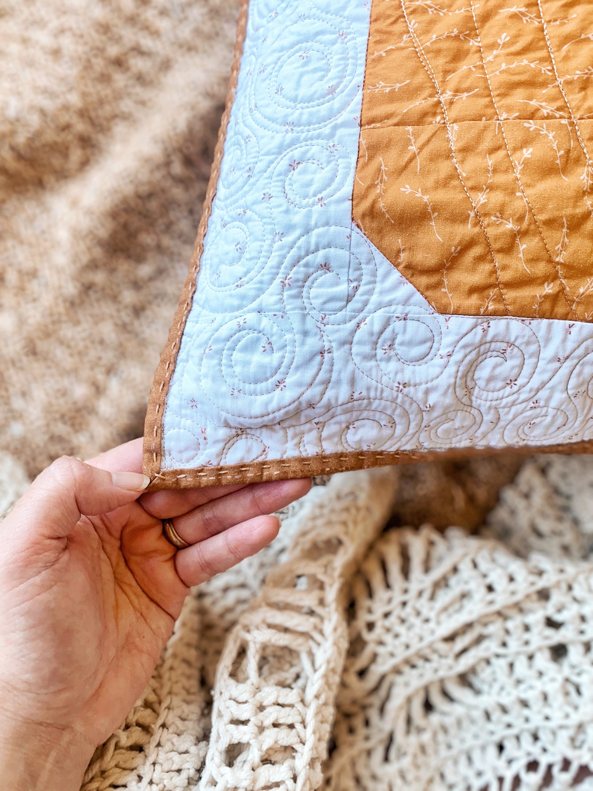 Quilt Reveal - Pumpkin Star Pillow - A FREE PATTERN - Southern Charm Quilts