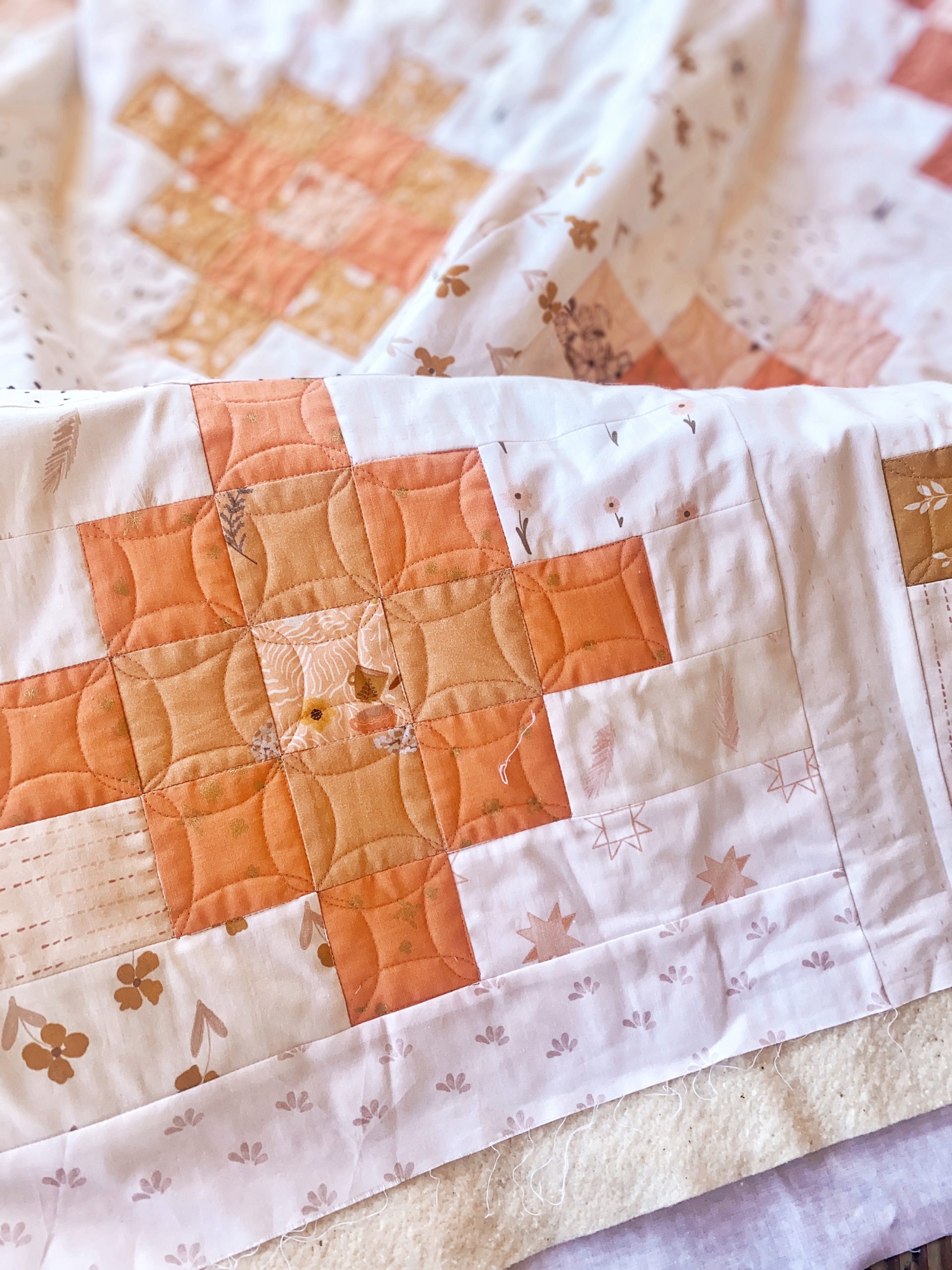 Quilt in Progress - Sassy Granny Quilt #2 in mostly Cinnamon Tea ...