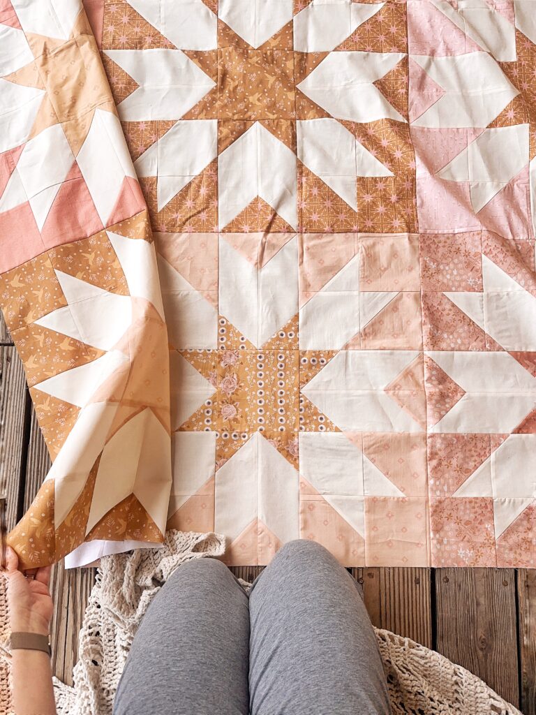 Quilt in Progress - Fernweh Quilt in Some Place Grand fabrics ...