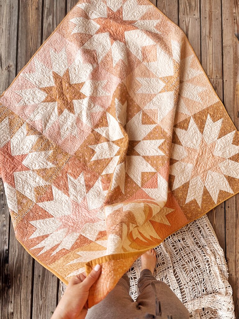 Quilt Reveal - Fernweh Quilt - Some Place Grand Fabrics - Southern ...