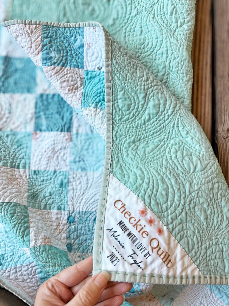 Quilt Reveal - Checkie Quilt #2 in Peace Lily Fabrics - Southern Charm ...