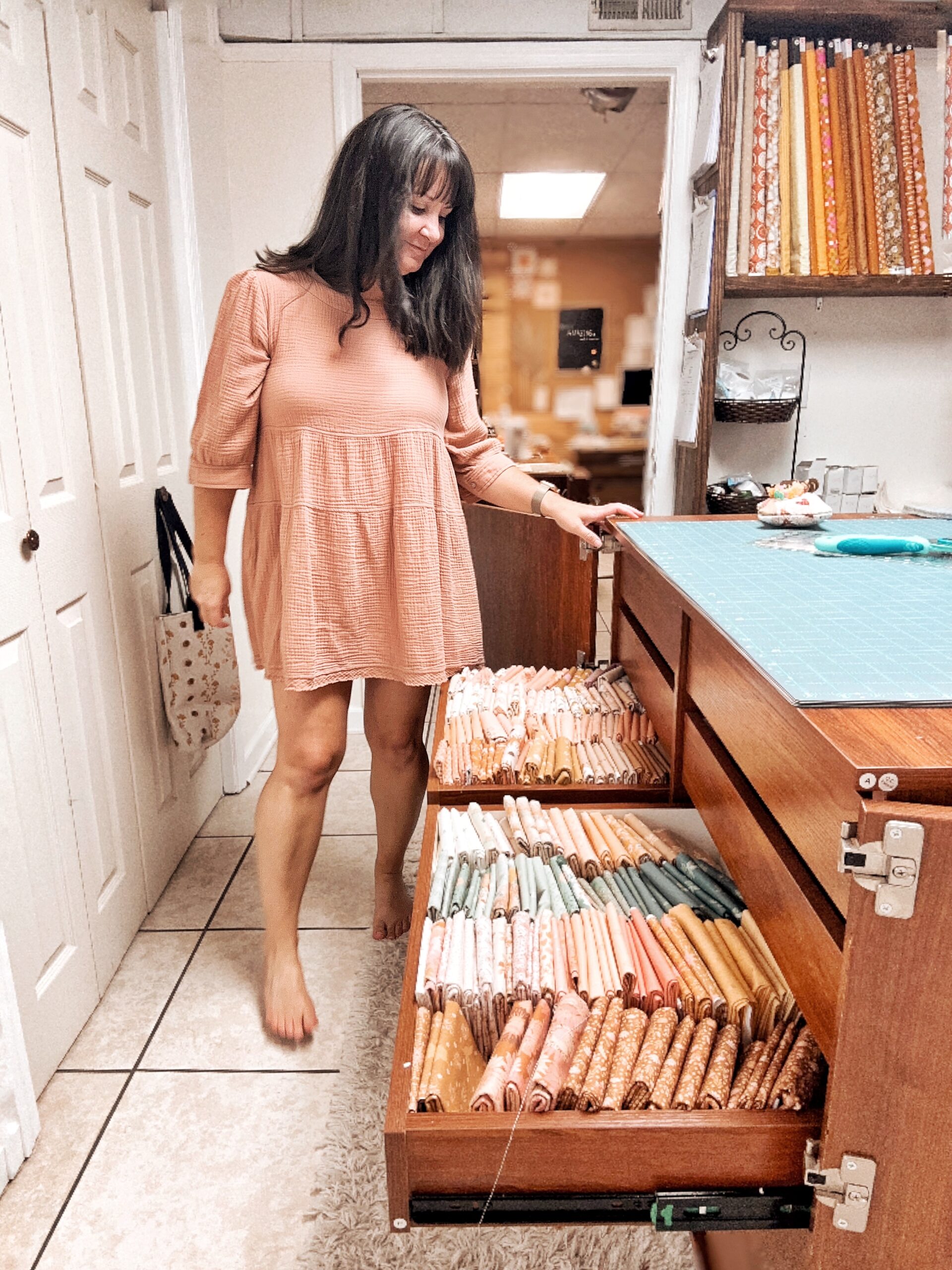 StashWork - A Tour of My Stash - Southern Charm Quilts